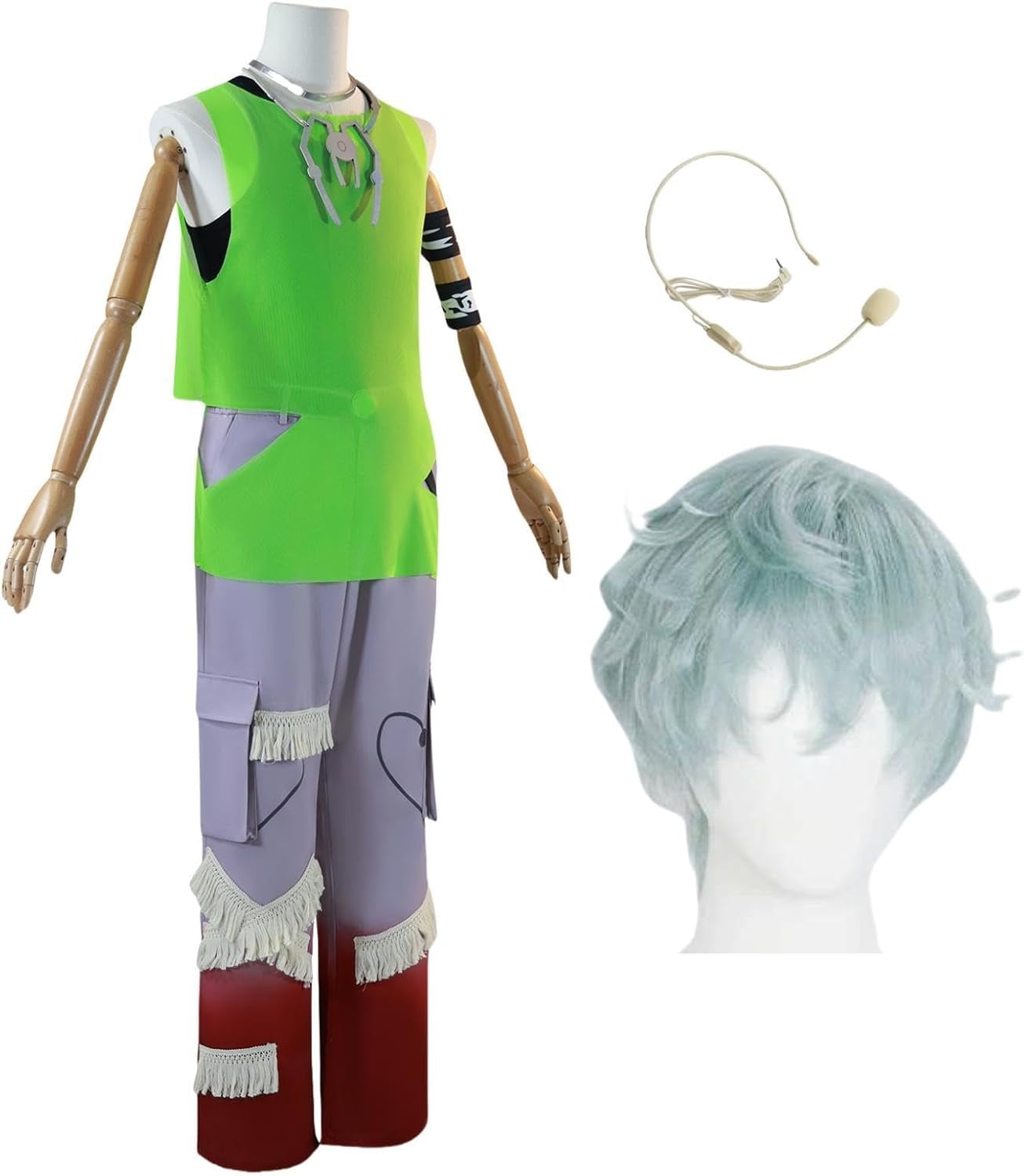 Anime Theater Till Alienstage Cosplay Costume Till Cosplay Green Vest ...