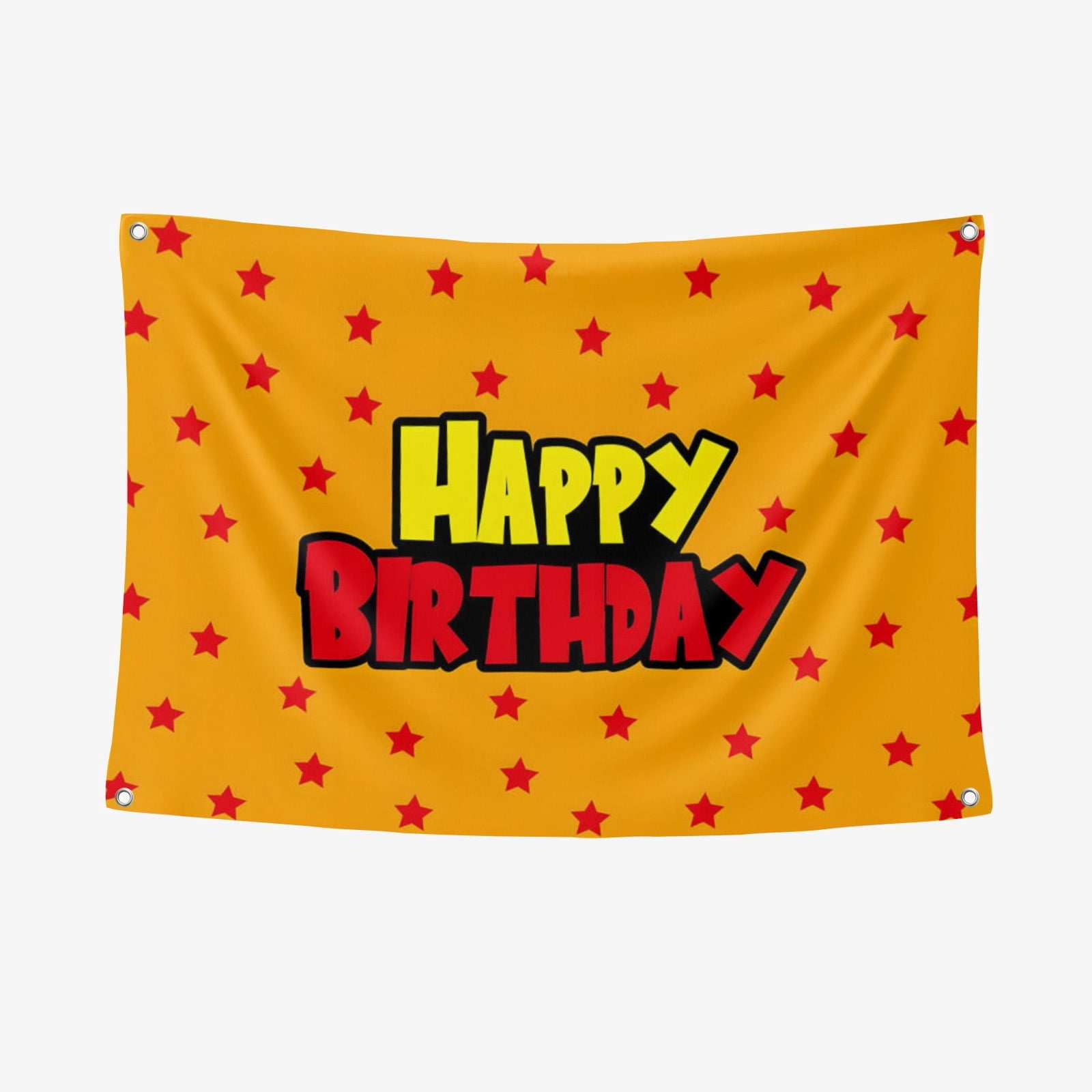 Anime Theme Birthday Party Decorations Supplies, Yellow and Red Stars ...