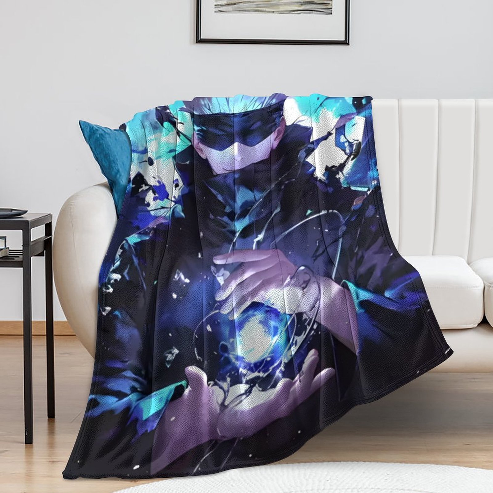 Anime Throw Blanket 40"x30" Throw Blankets Soft Cozy Warm Furry ...
