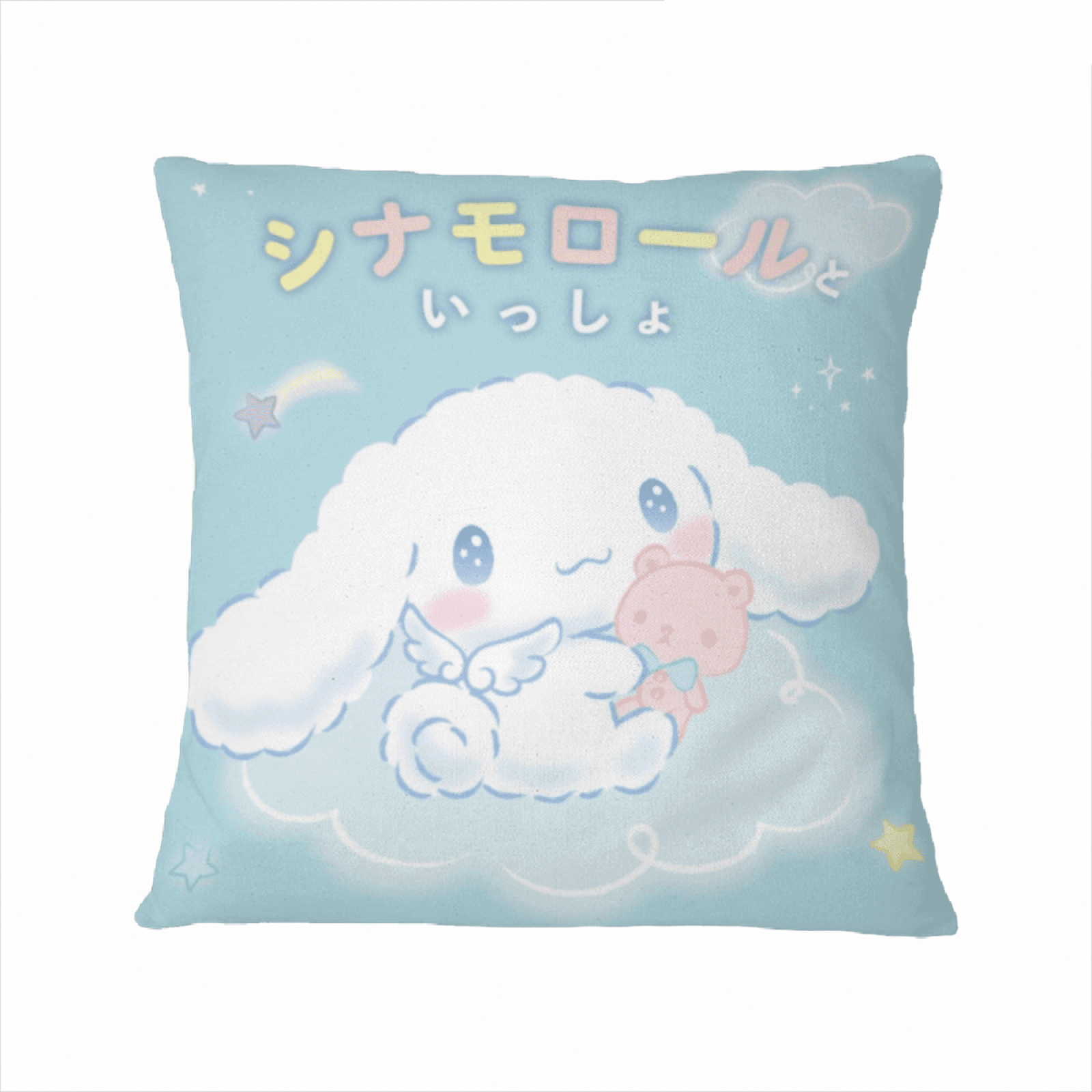 Anime Throw Pillow Cover, Double-Sided Polyester Cushion Cover with ...