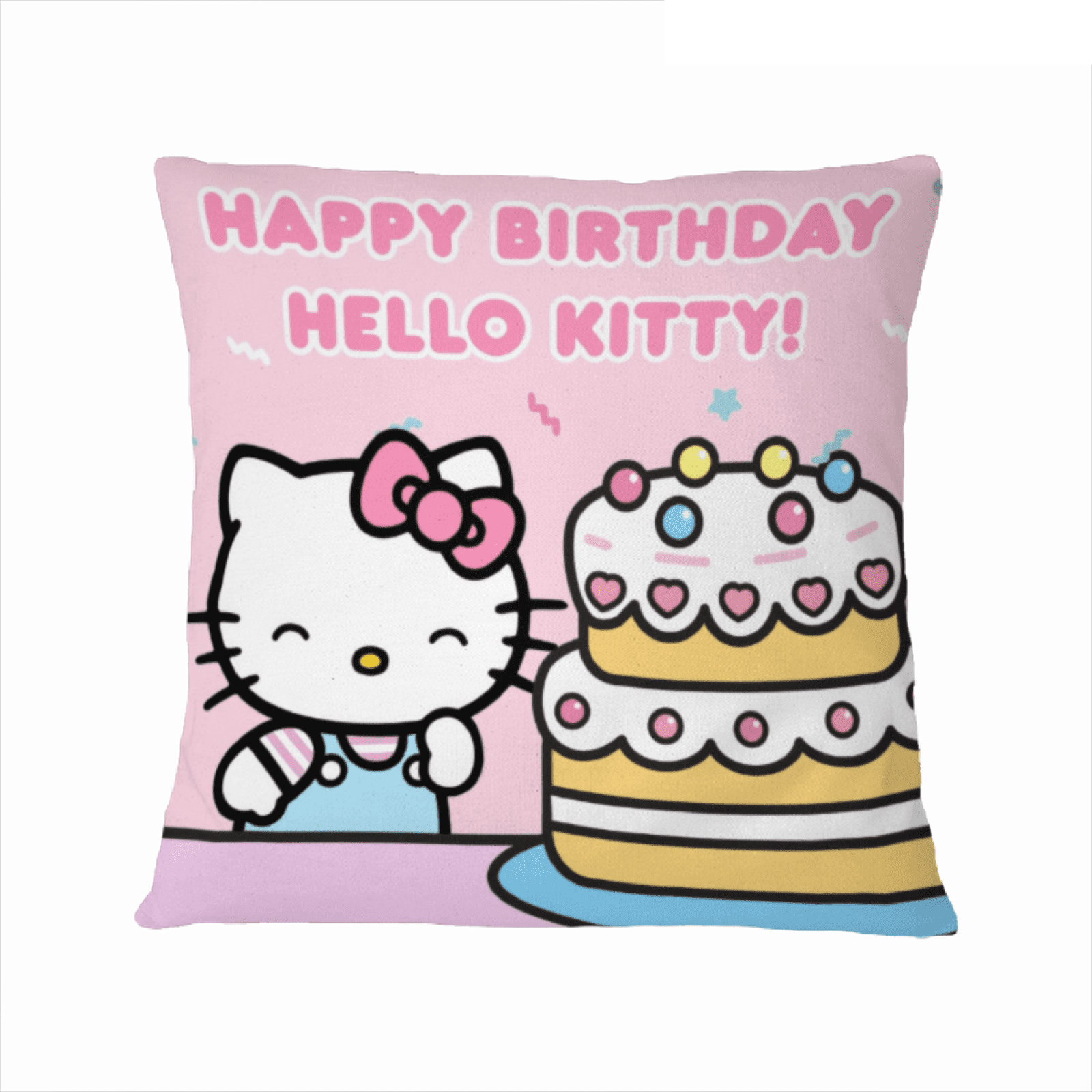 Anime Throw Pillow Cover, Double-Sided Polyester Cushion Cover with ...