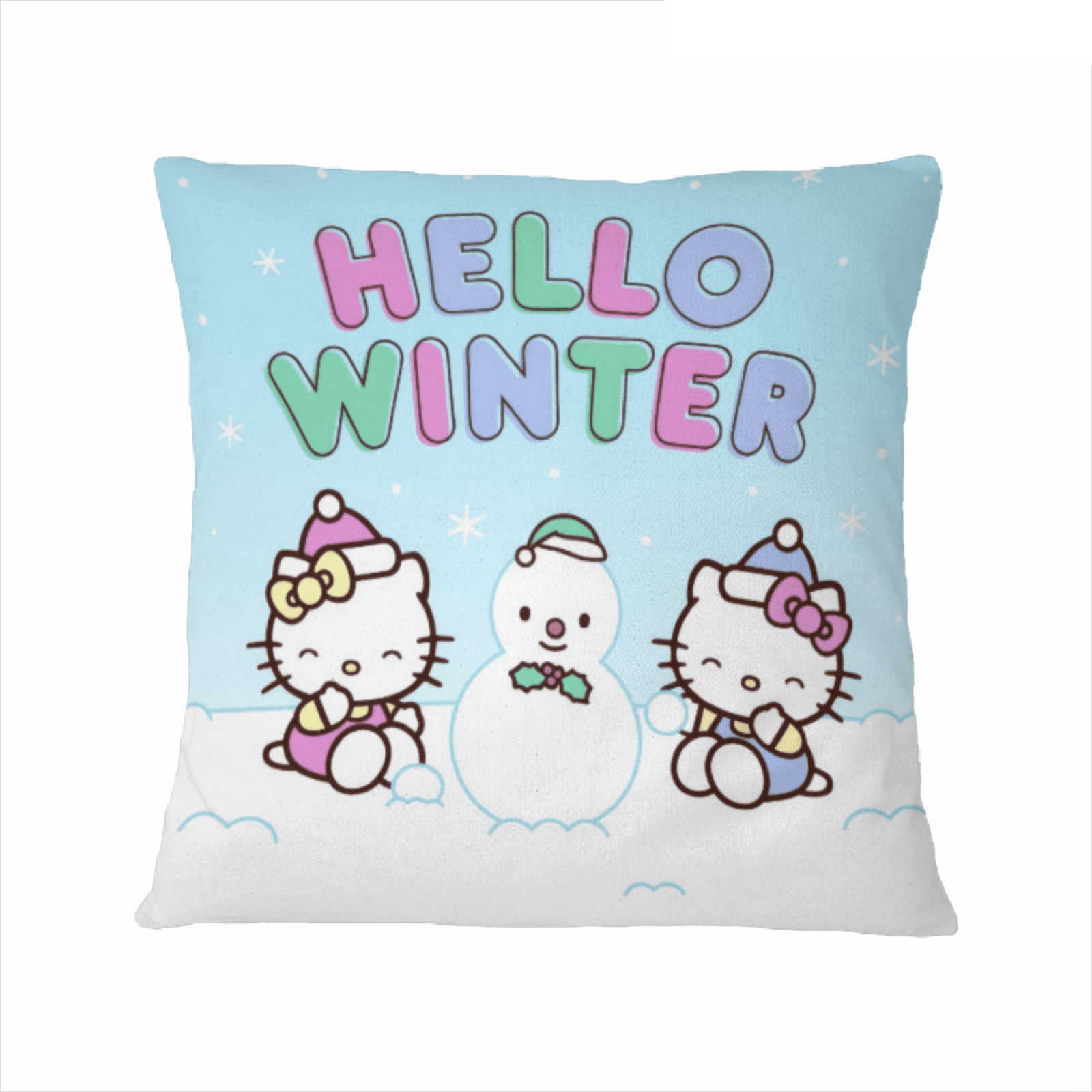 Anime Throw Pillow Cover, Double-Sided Polyester Cushion Cover with ...