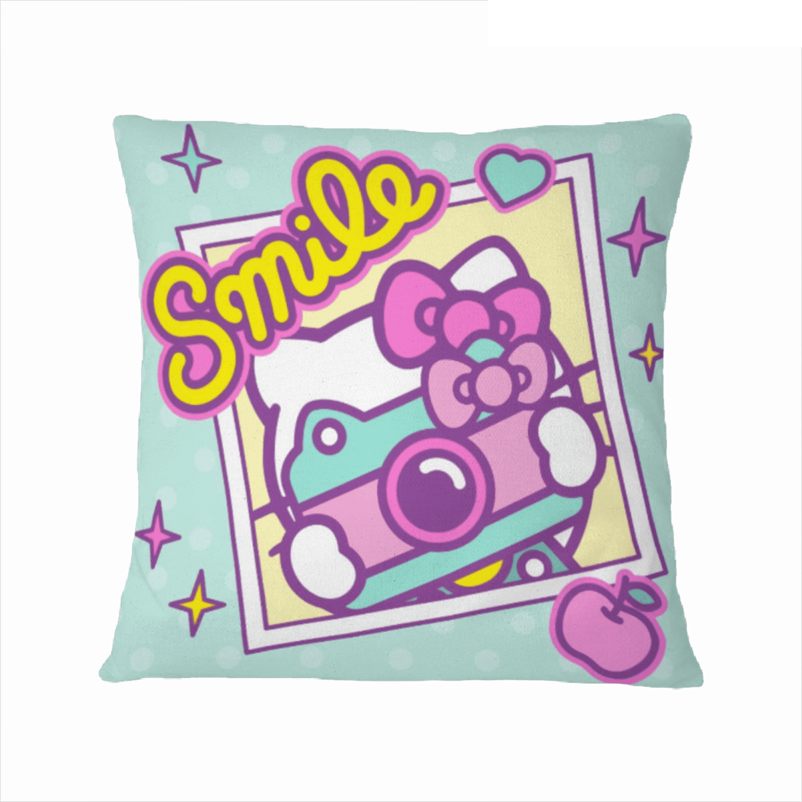 Anime Throw Pillow Cover, Double-Sided Polyester Cushion Cover with ...