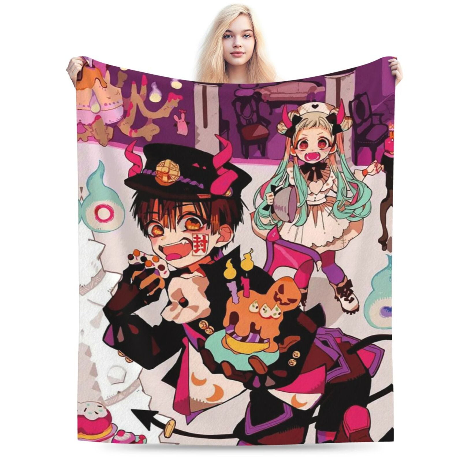 Anime Toilet Bound Hanako Kun Blanket Cartoon Decorative Throw Blanket ...