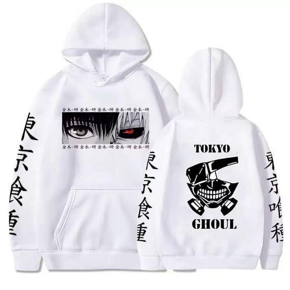 Anime Tokyo Ghoul Clothing Ken Kaneki Graphic Print Long Sleeve ...