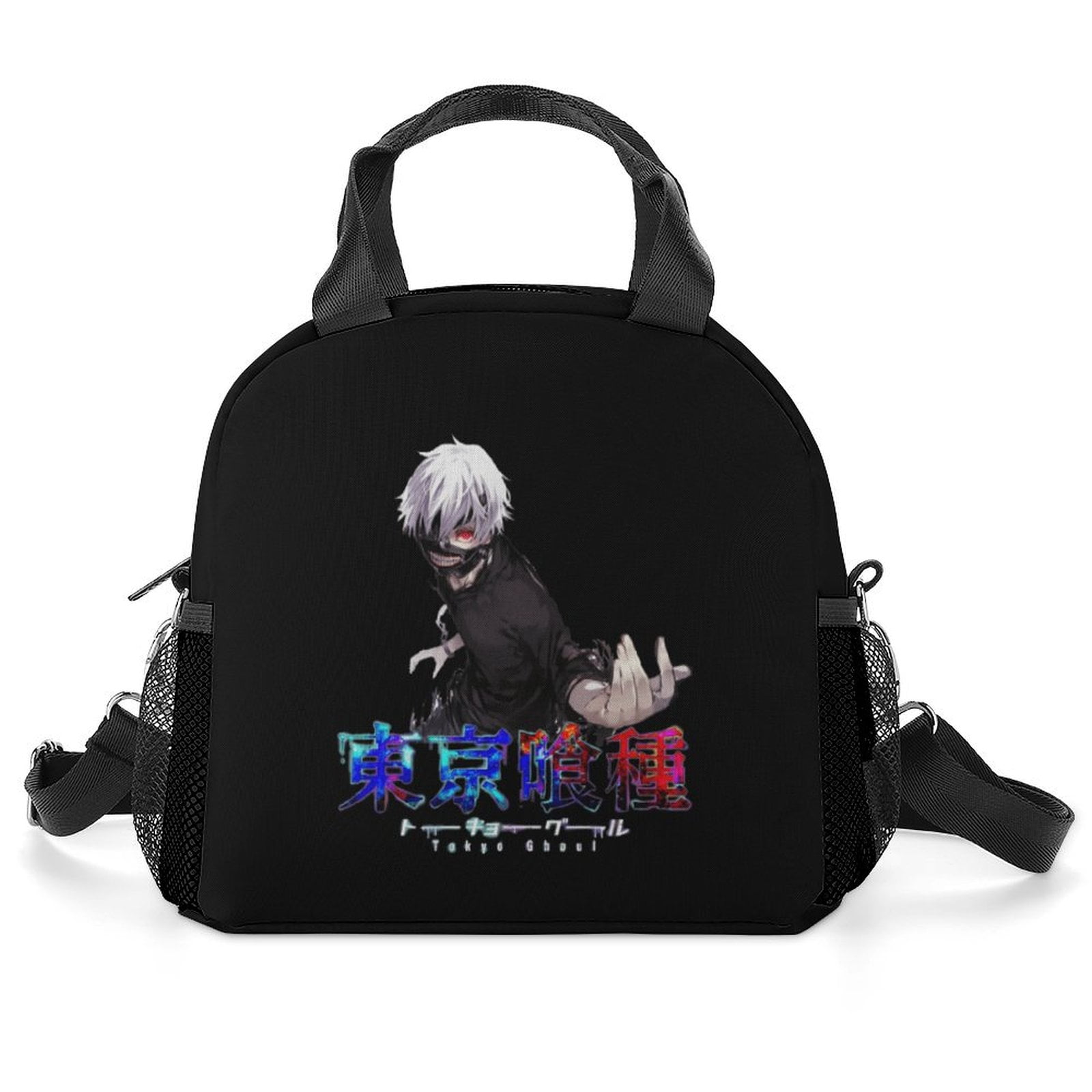 Anime Tokyo Ghoul Unisex 300D Polyester Lunch Box ,With Strap Reusable ...