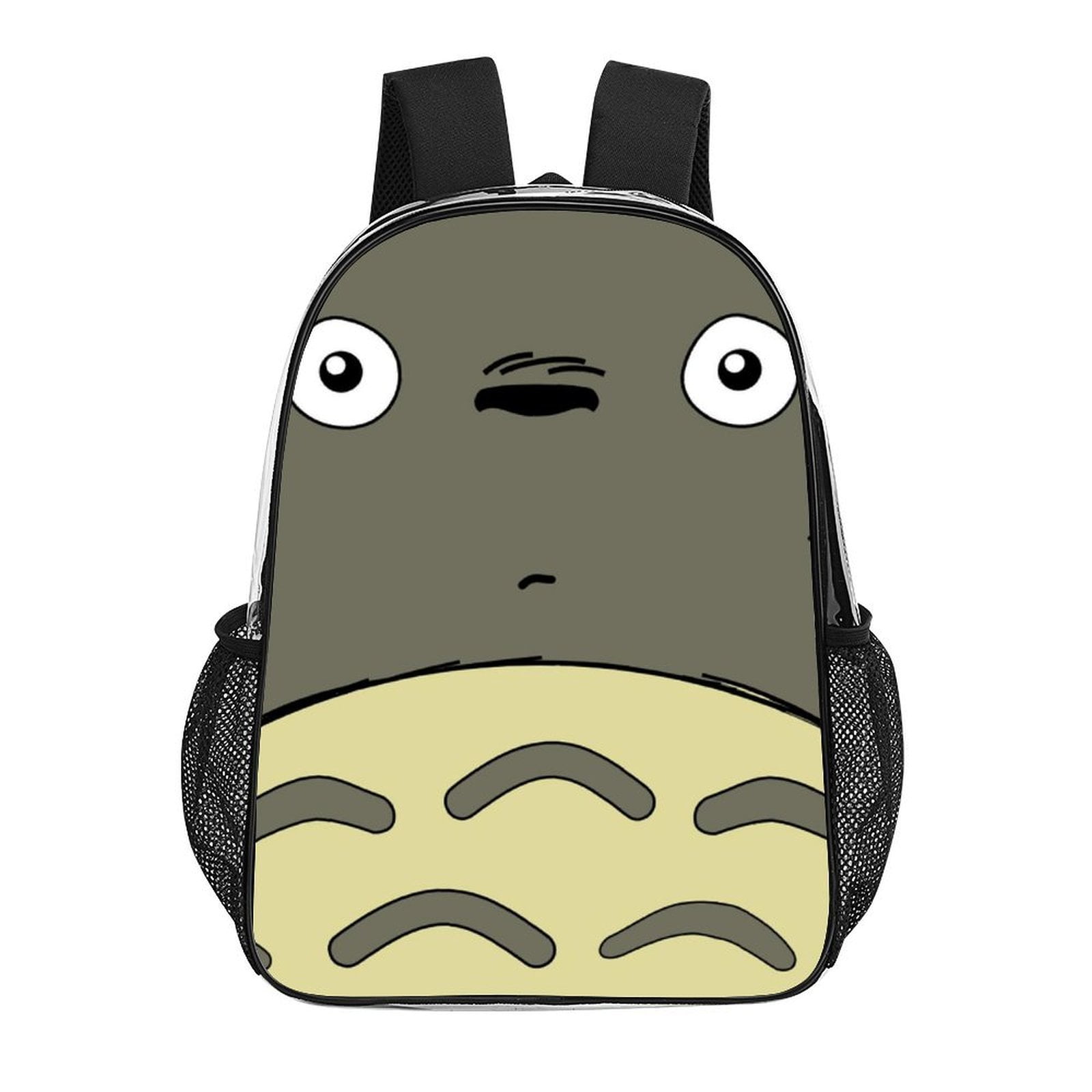 Anime Totoro Clear Backpack Transparent Bag Large Capacity Laptop ...