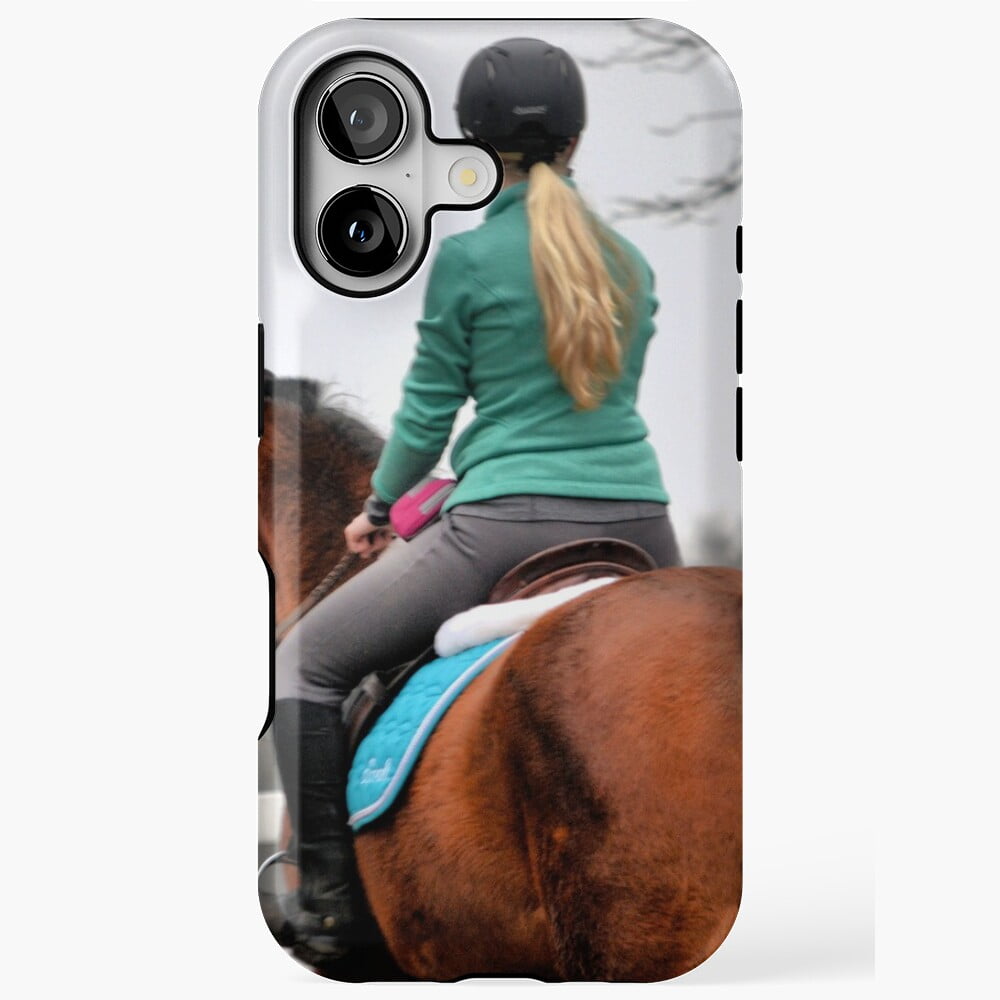 Anime Twin Tails Hairstyle Graphic Phone Case with iPhone 17 to 11 Pro ...