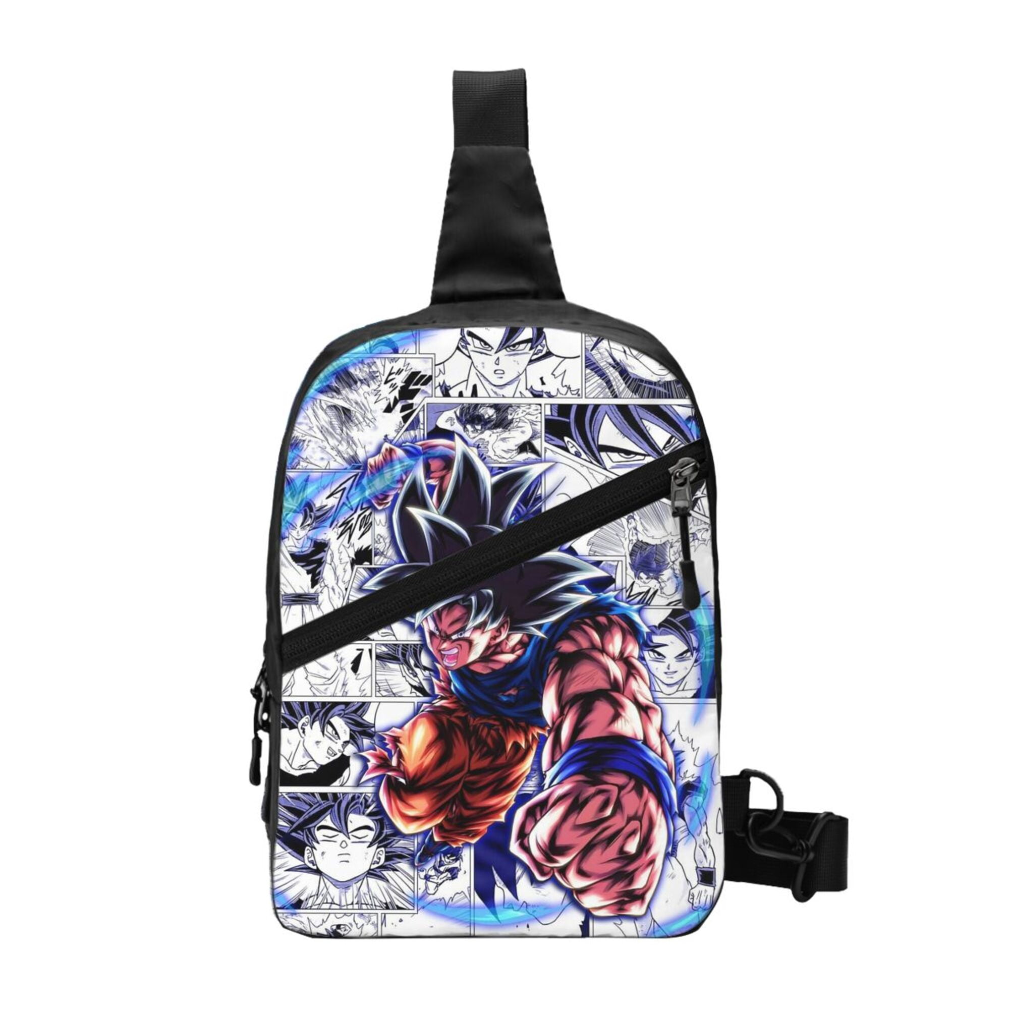 Anime Unisex Chest Bag Dragon Ball Chest Bag Casual Outdoor Travel ...