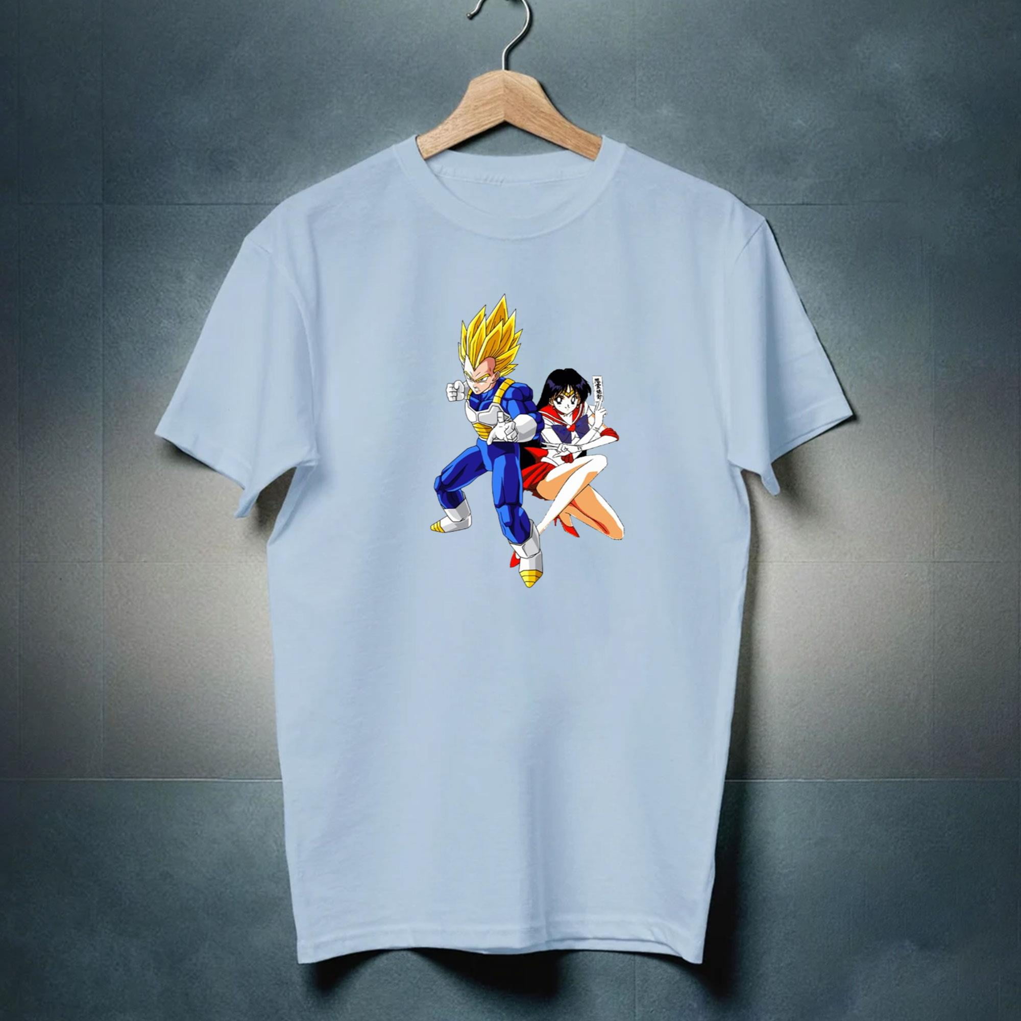 Anime Vegeta Sailor Mars Shirt Fictional Character Cartoon Shirt ...