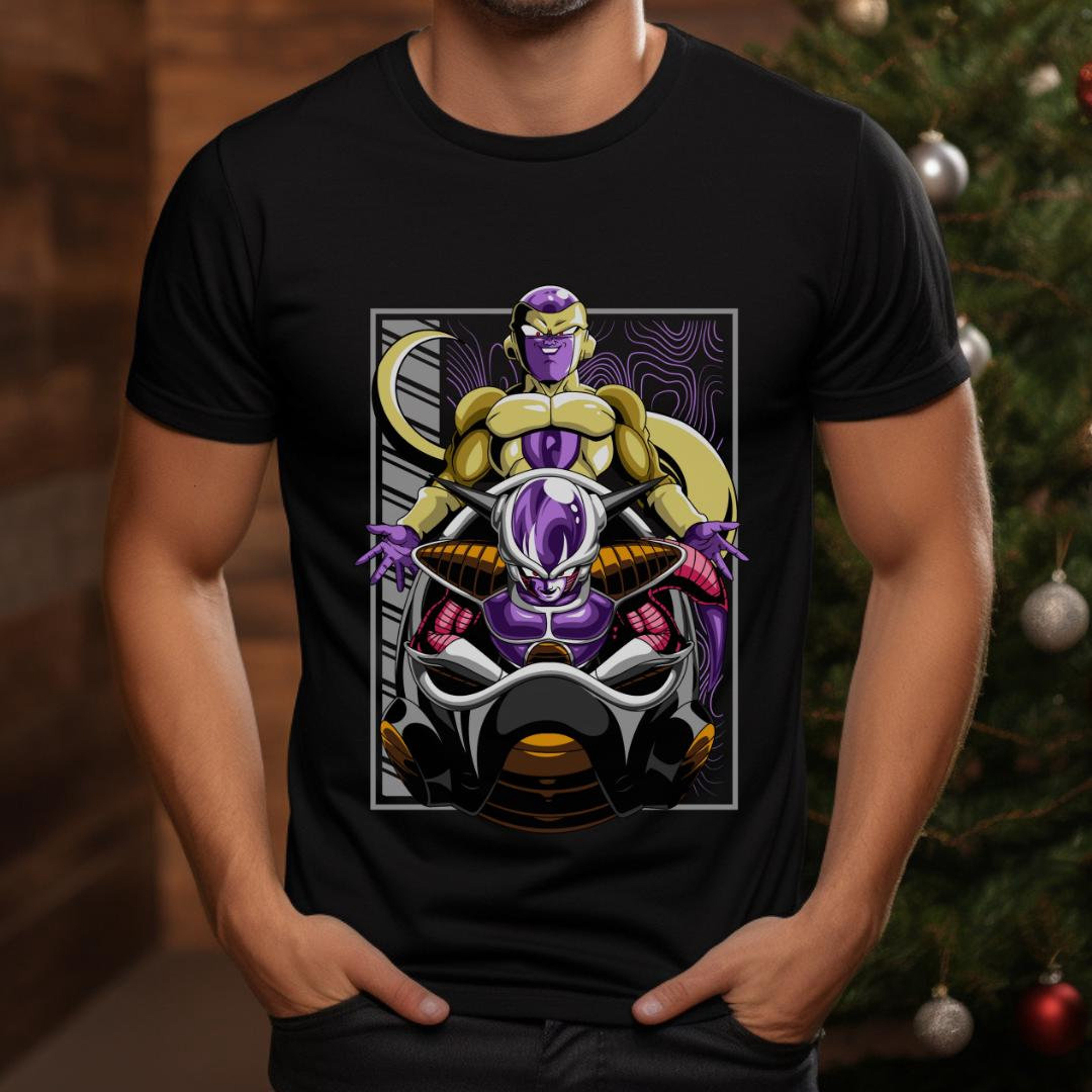 Anime Villain Shirt, DB Shirt, Gift for Anime Fans, Gift for him, Anime ...