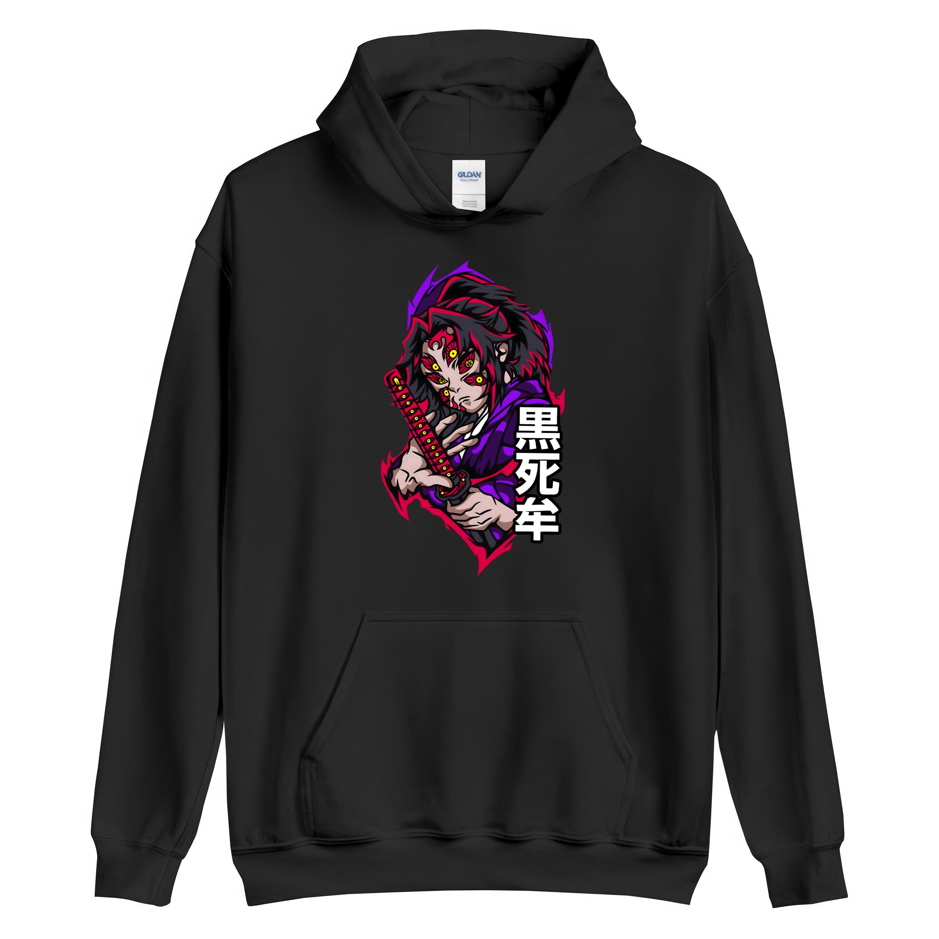 Anime Villain Shirt – Kokushibo Art Graphic Demon Series Shirt New ...