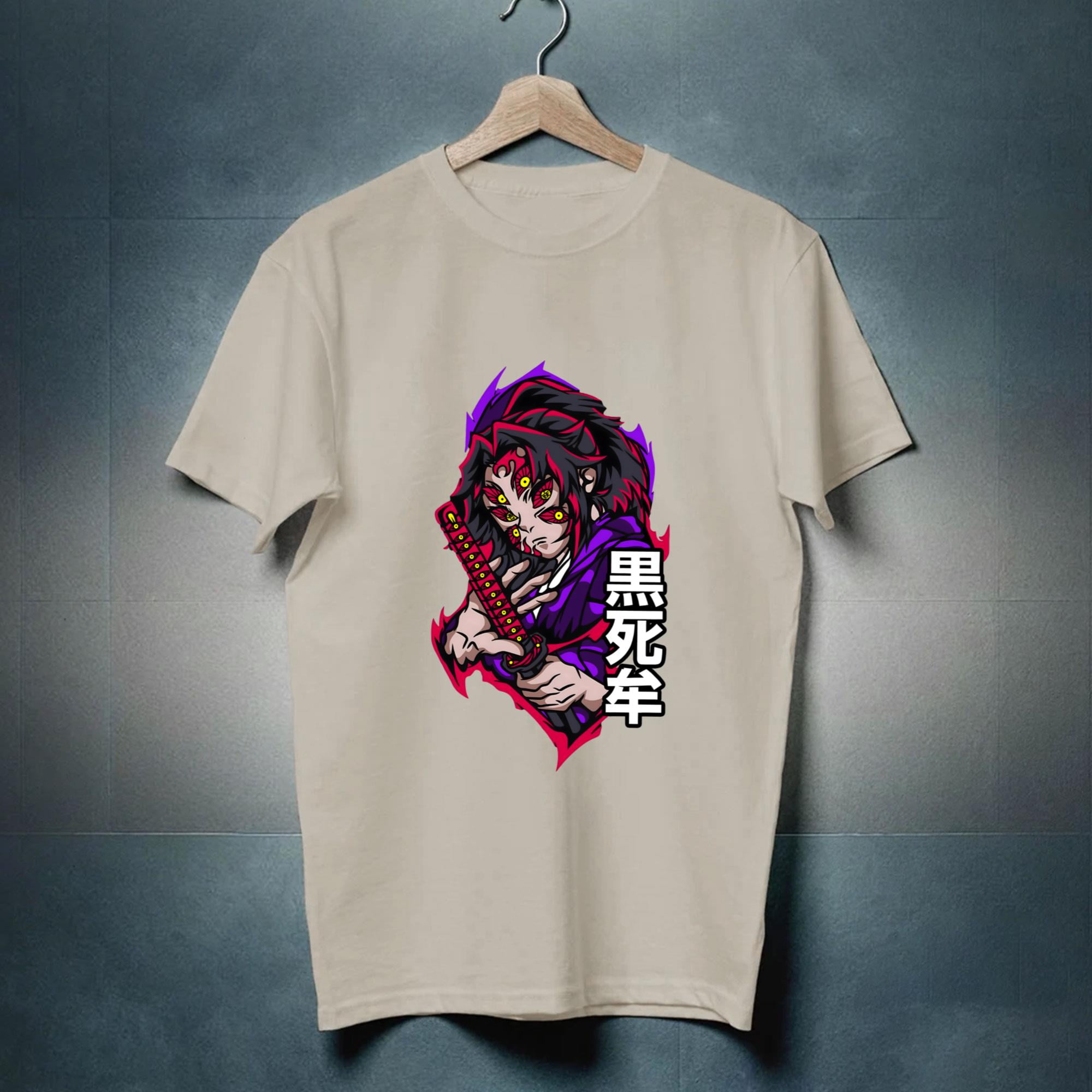 Anime Villain Shirt – Kokushibo Art Graphic Demon Series Shirt New ...