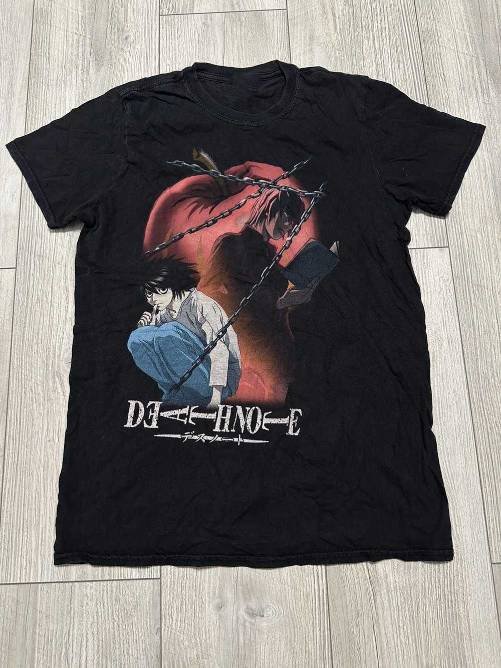 Anime × Vintage Death Note t-shirt All size Short Sleeve NI113 FREE ...