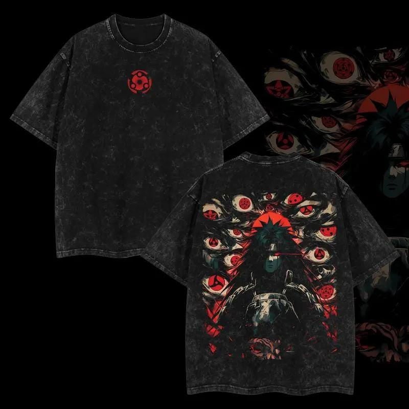 Anime Vintage Death Reaper Washed Shirt, Anime Manga Shirt, Anime ...