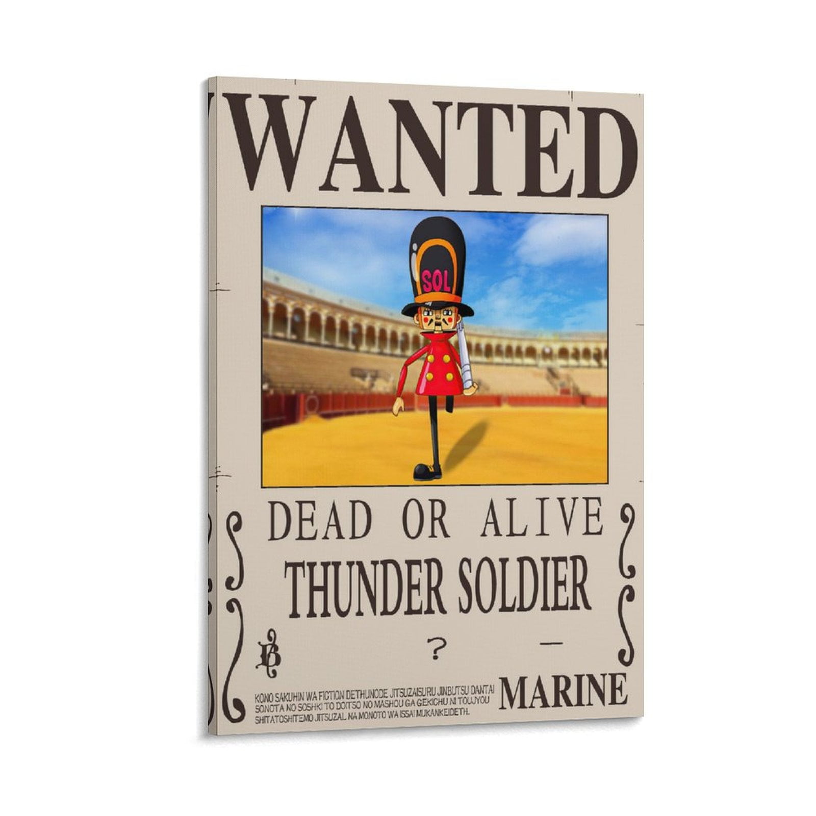 Anime Wanted Bounty Poster (104) Room Aesthetic Poster Print Art Wall ...