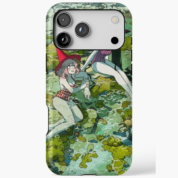 Anime Witch Girl in Water for iPhone Case 11 through 17 Pro Max ...