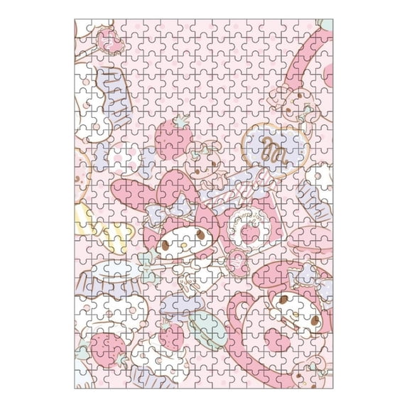 Anime Wooden Jigsaw Puzzle 300 Pieces,My Melody Relaxing Jigsaw Puzzle ...