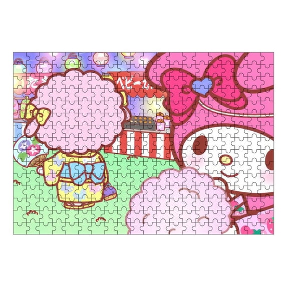 Anime Wooden Jigsaw Puzzle 300 Pieces,My Melody Relaxing Jigsaw Puzzle ...