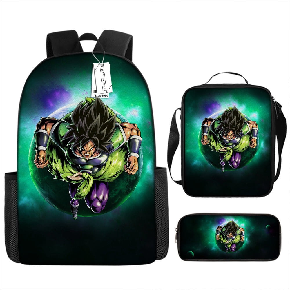 Anime Wukong Dragon Ball Backpack Goku Set 3D Print Casual Student ...