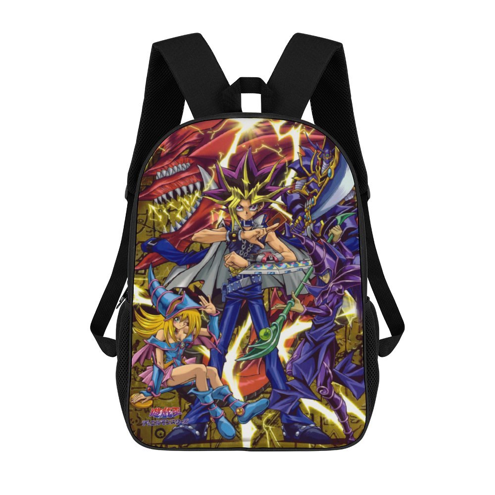 Anime Yu Gi Oh ! 17 Inch Large-capacity Adult Backpack, Casual And ...