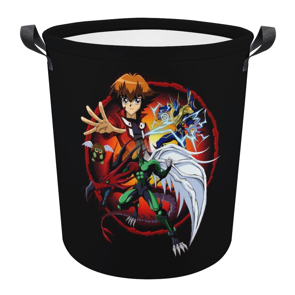 Anime Yu Gi Oh ! Laundry Basket Foldable Waterproof Oxford Cloth Funny ...