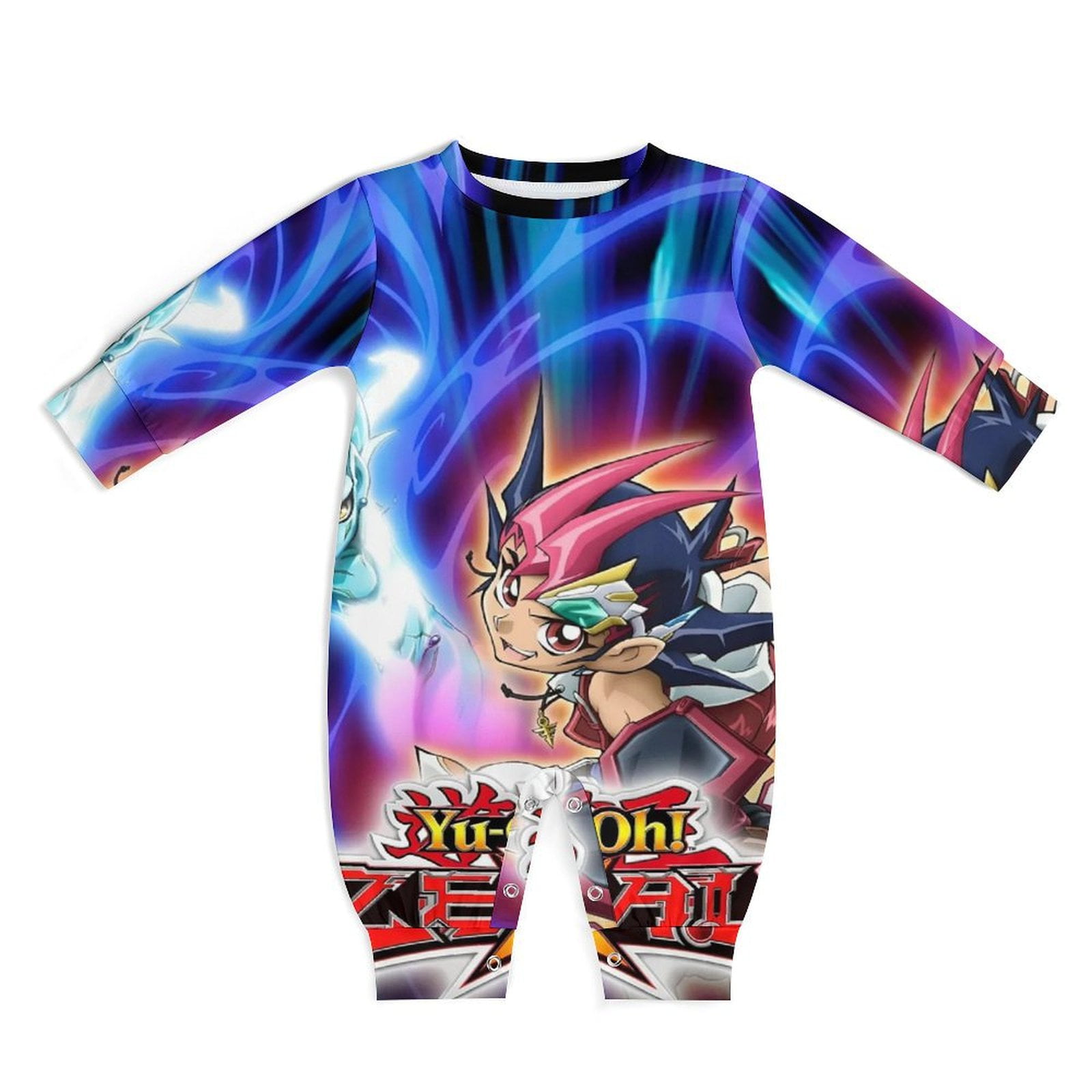 Anime Yu-Gi-Oh! Zexal Baby Rompers One-Piece Long Sleeve Jumpsuit ...