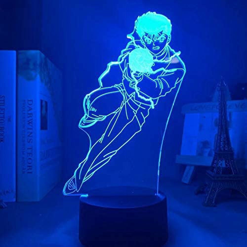 Anime Yu Hakusho Yusuke Urameshi lamp Cool 3D Illusion Night Lamp Home ...
