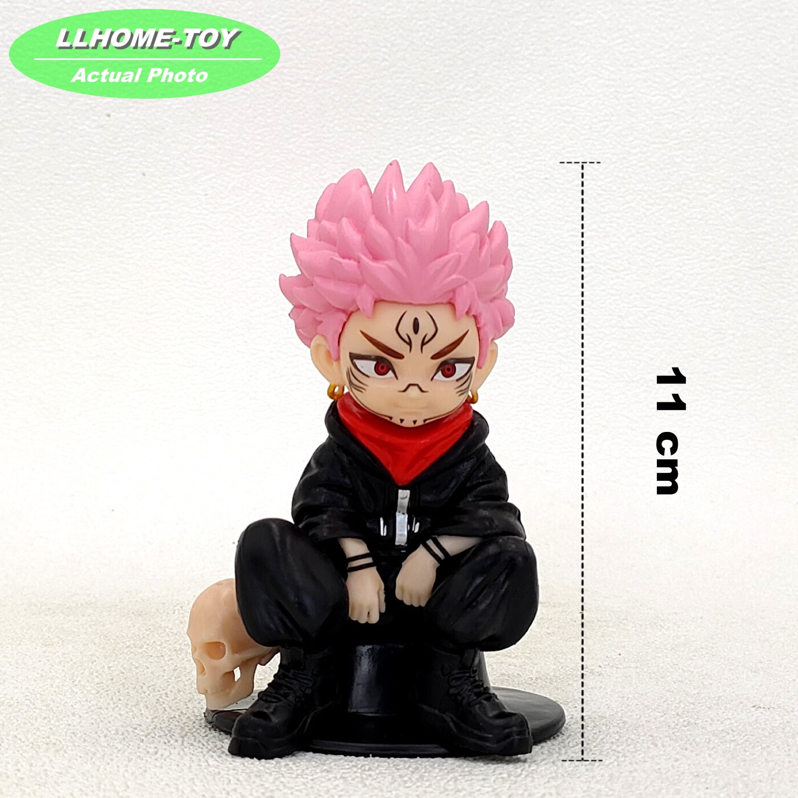 Anime ZS Itadori Yuji Ryomen Sukuna Cute Big Head Figure Statue Toy ...