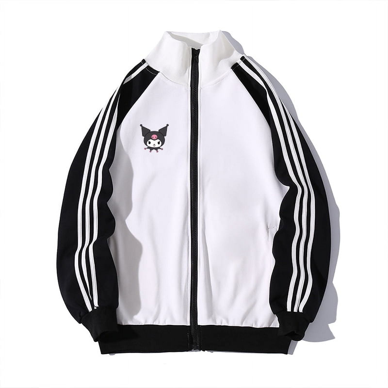 Anime Zip Up Sweatshirt Couple Outfit Jacket Sanrioed Hello Kitty ...