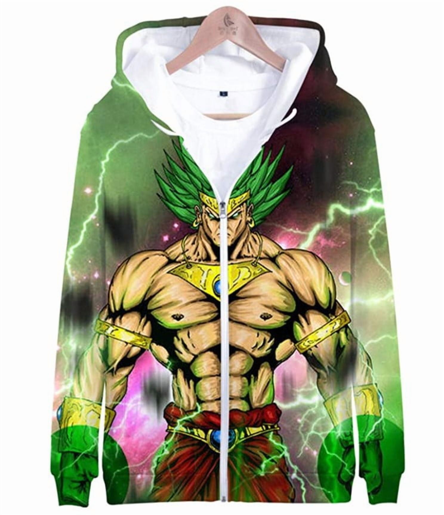 Anime Zipper Hooded Sweatshirt Men's and Women's Jackets - Walmart.com