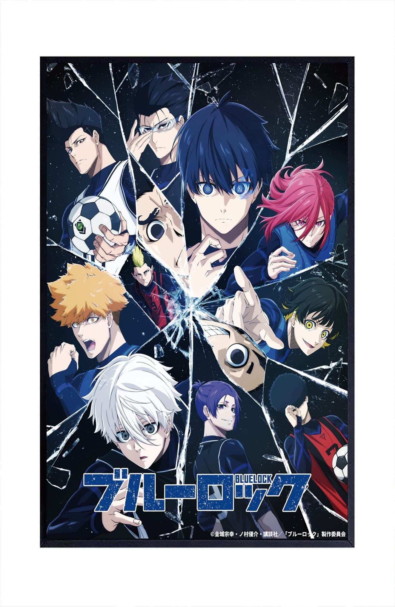 Anime cartoon Blue Lock Poster Cool Wall Decor Art Print Posters for ...