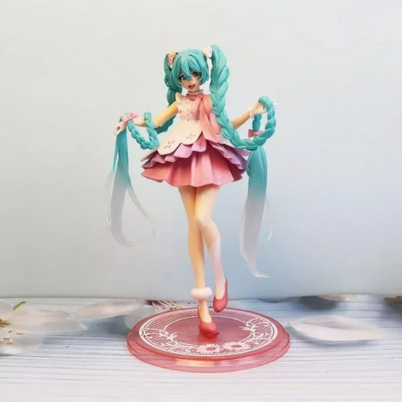 Anime figure Virtual Singer Hatsune Miku Manga Statue Figurines Pvc ...