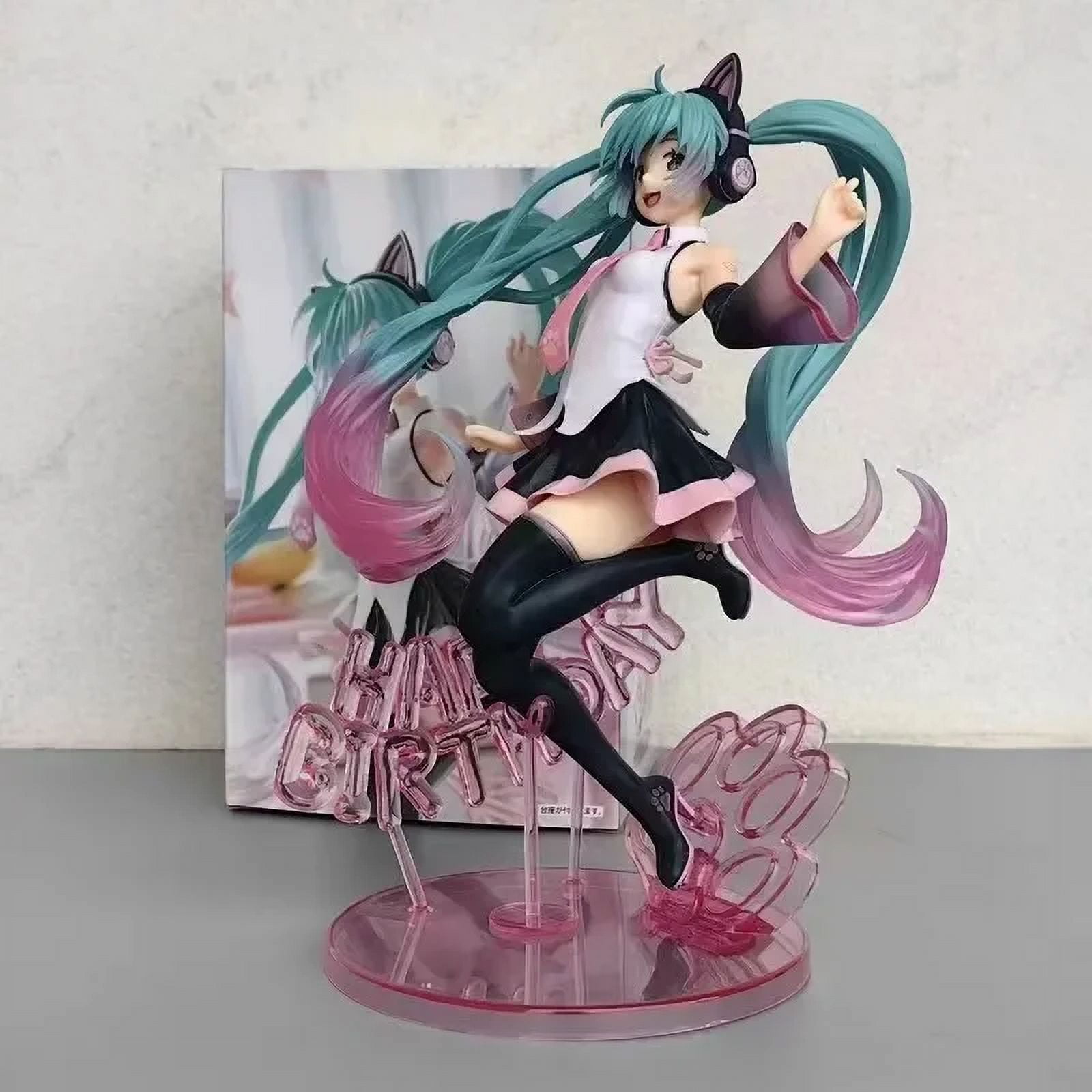 Anime figure Virtual Singer Hatsune Miku Manga Statue Figurines Pvc ...
