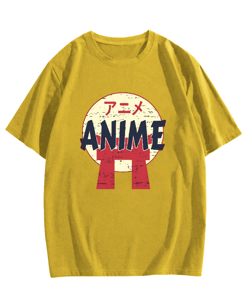 Anime fonts, cute, funny anime, beautiful anime Cotton casual T-shirt ...