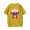 Anime fonts, cute, funny anime, beautiful anime Cotton casual T-shirt ...