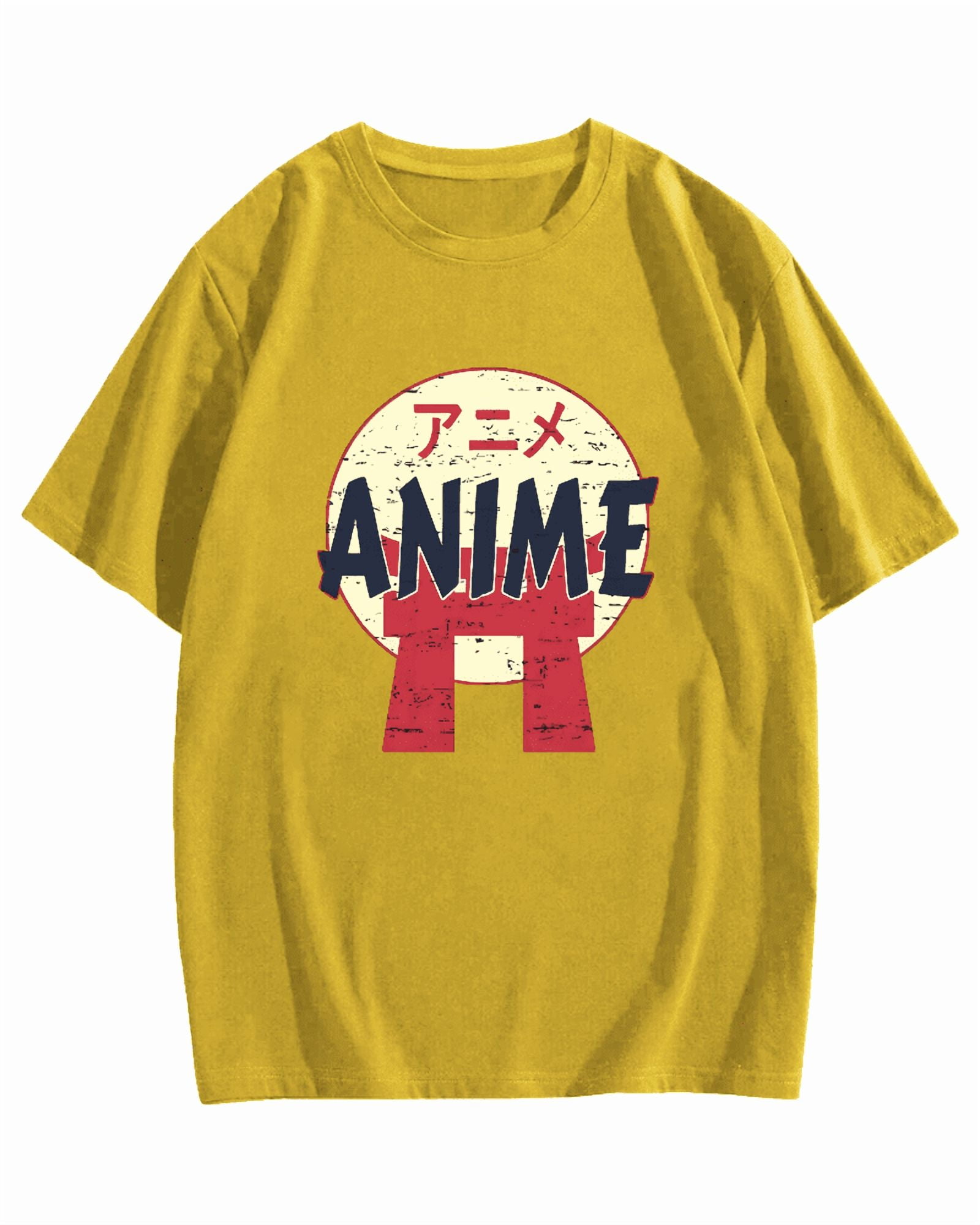 Anime fonts, cute, funny anime, beautiful anime Cotton casual T-shirt ...