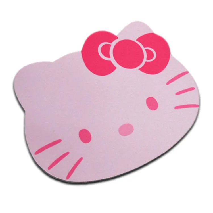 Anime kawaii Hello Kitty Mouse pad cartoon Girls silica gel Game Office ...