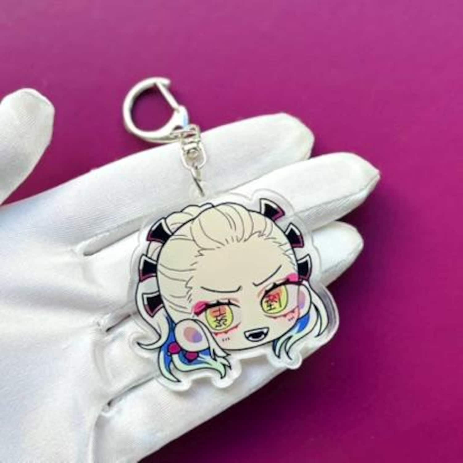Anime manga chibi style demons matching keychains (1 keychain ...
