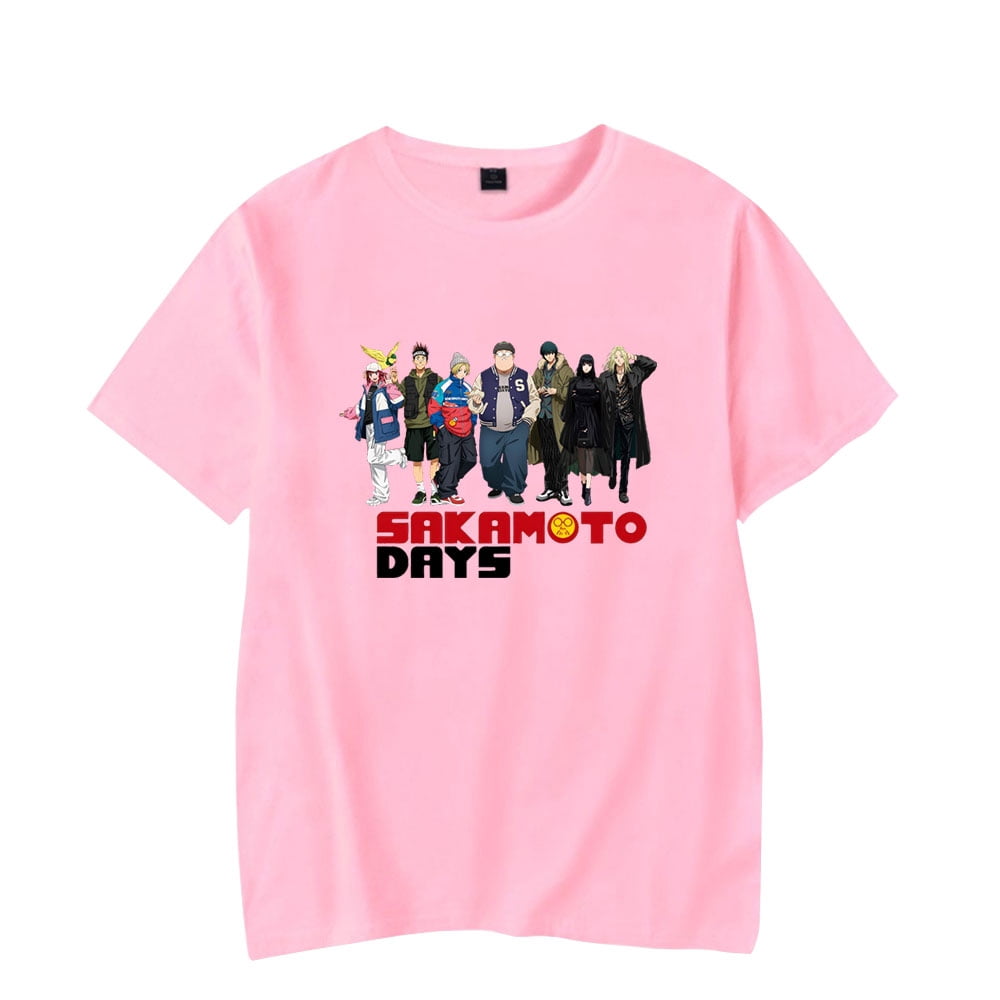 Anime sakamoto days Short Sleeve Shirt Summer Men's and Women's Casual ...