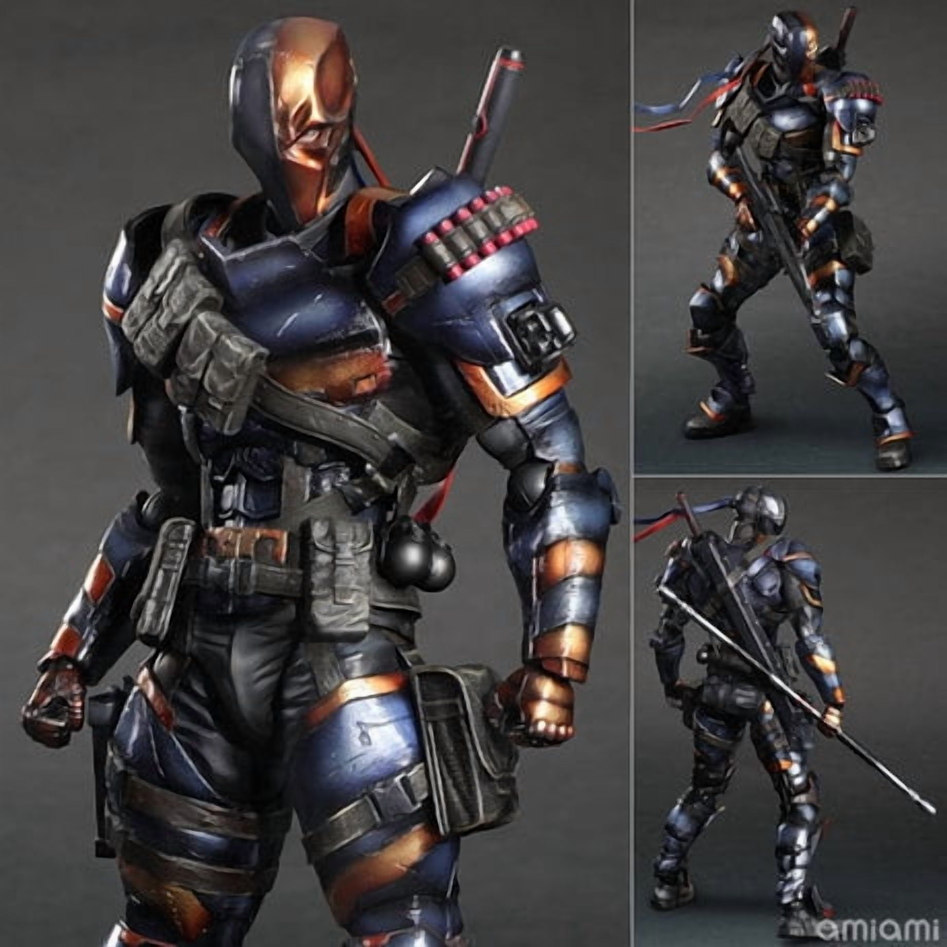 AnimePA change Arkham origin Deathstroke Deadpool Action Figure ...