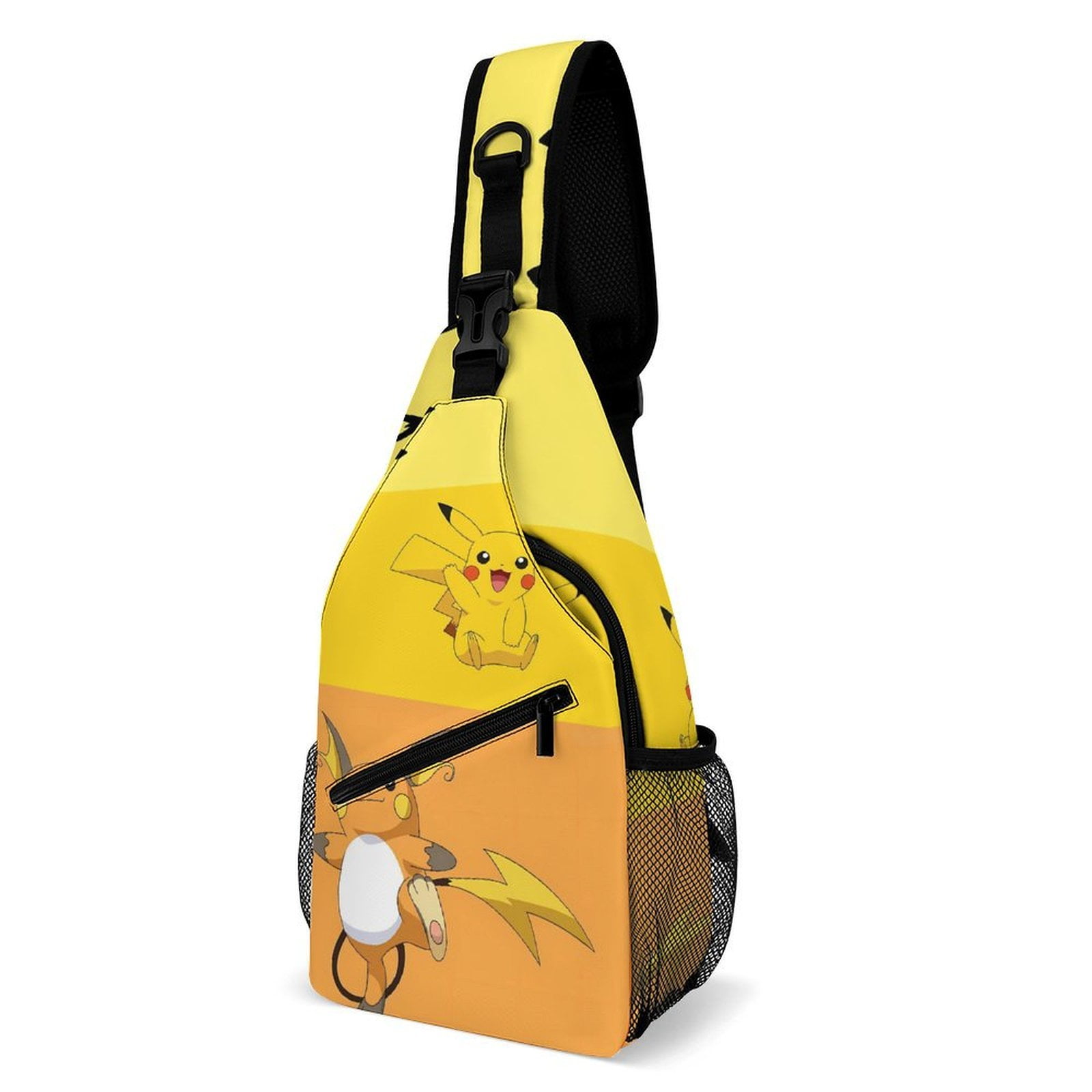 AnimePokemon Crossbody Backpack For Men Women Sling Bag Cartoon Chest ...