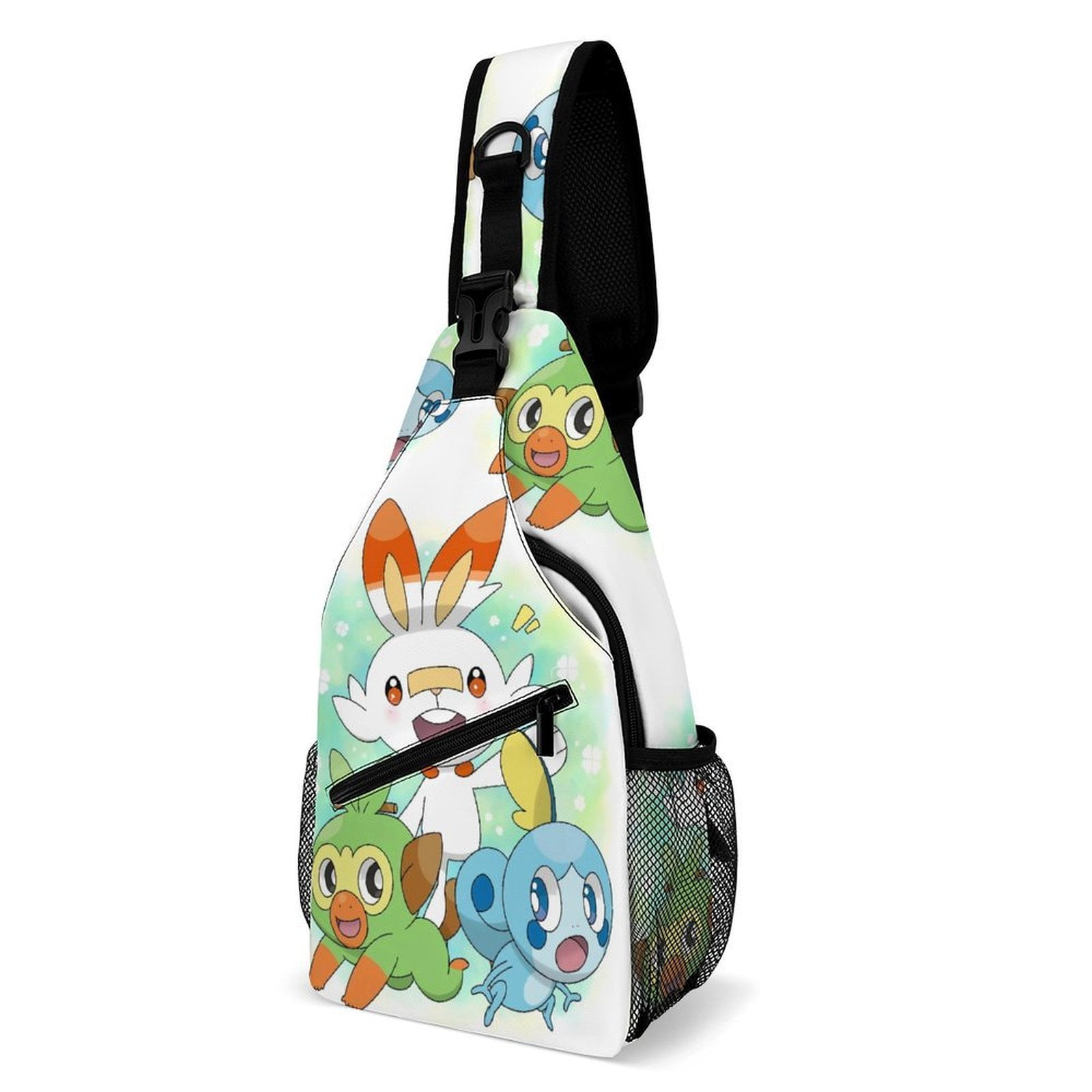 AnimePokemon_scor/buny Crossbody Backpack For Men Women Sling Bag ...