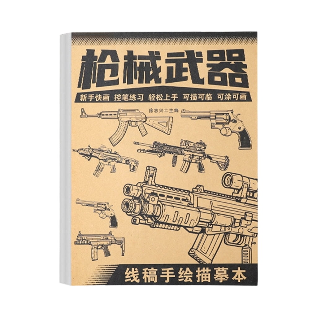 Animes Character Line Comics Drawing Pad With Multiple Templates For ...