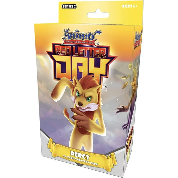 Animo Living Deck Bible Verse Game Red Letter Day Percy Strategy Deck ...