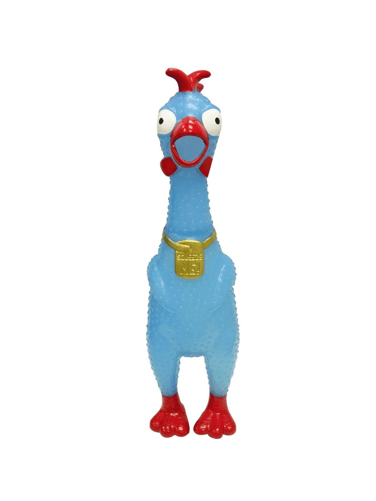 Animolds Squeeze Me Rubber Chicken Toy Screaming Rubber Chickens For