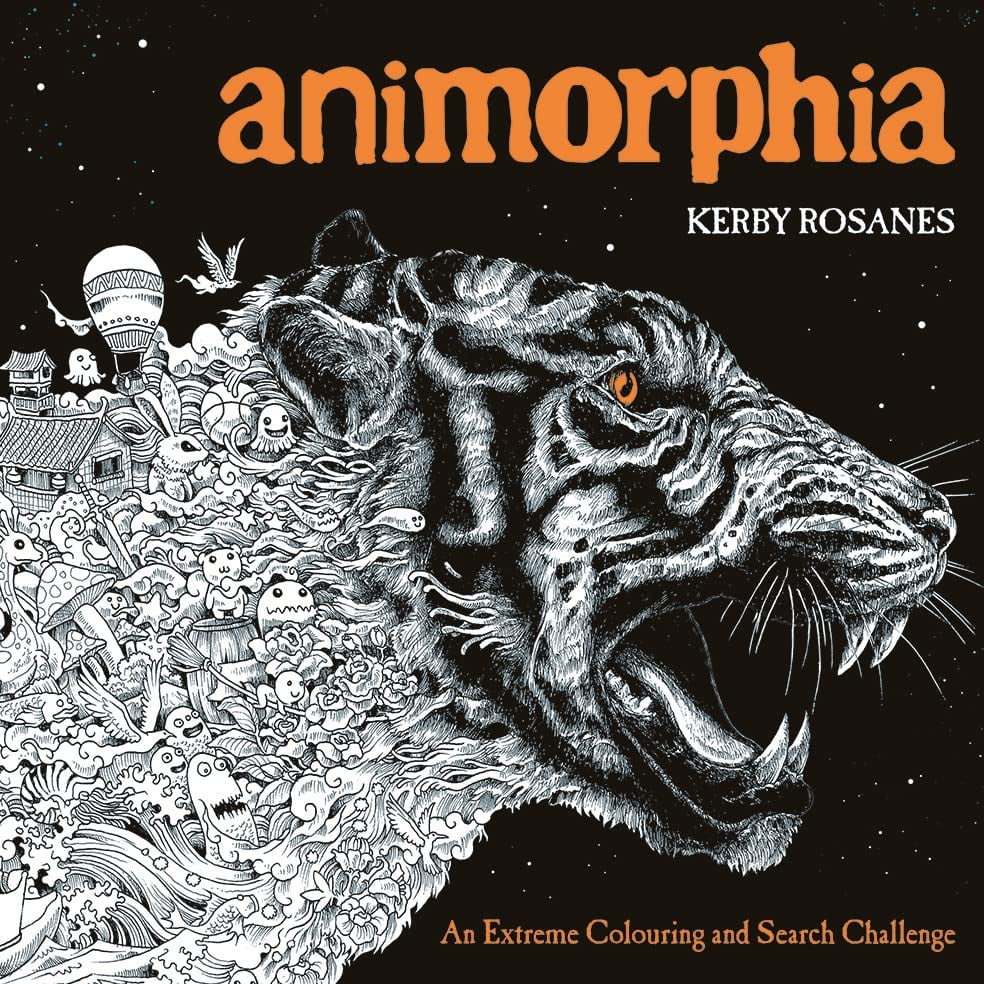 Pre-Owned Animorphia: An Extreme Colouring and Search Challenge (Kerby ...