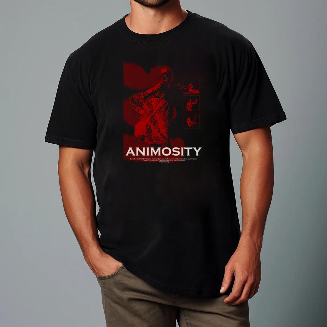 Animosity by The Warning Band, Rock Music Sister Trio Fan Tee T-Shirt ...
