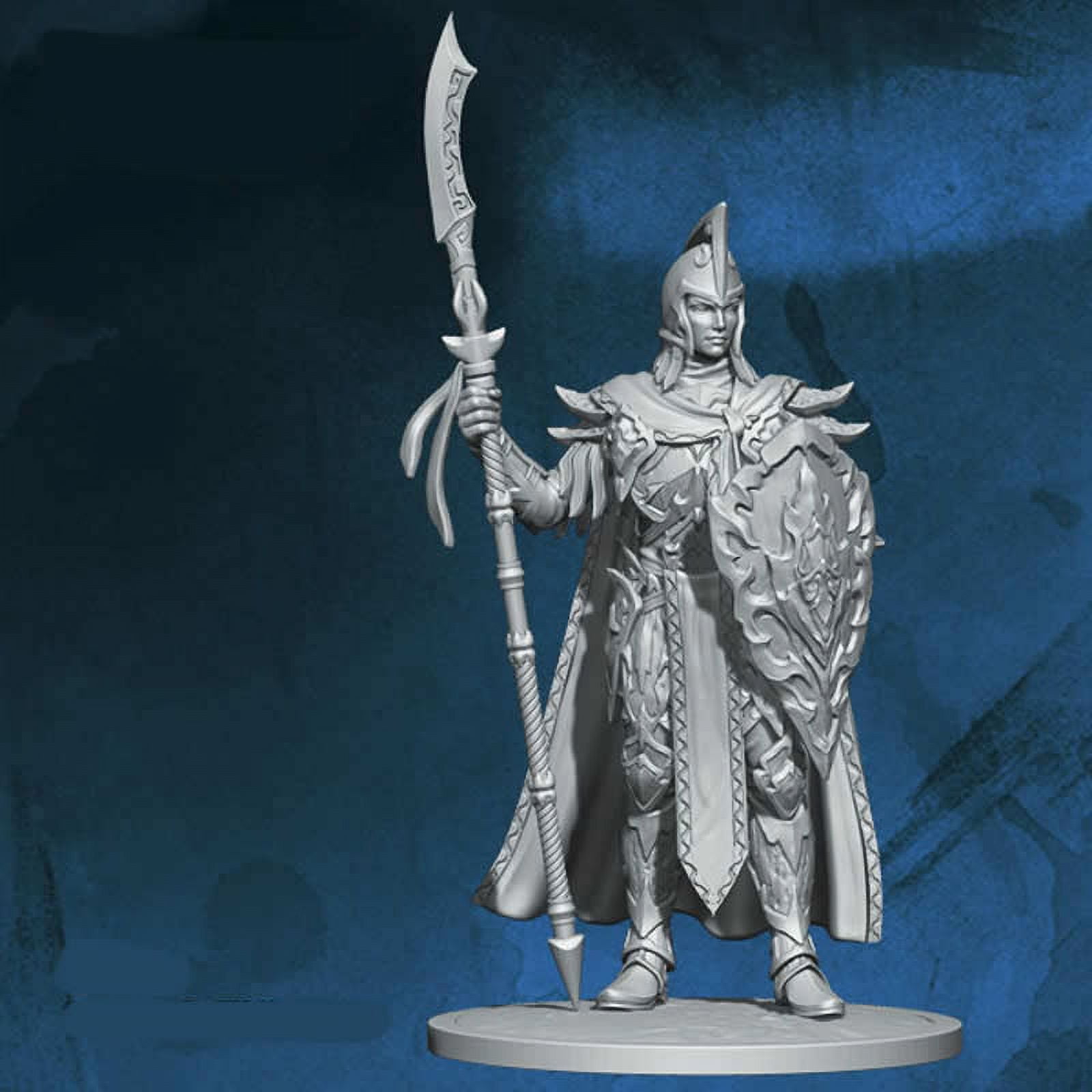 Aninomis Elf Warrior Figure Kit 28mm Heroic Scale Miniature Unpainted ...