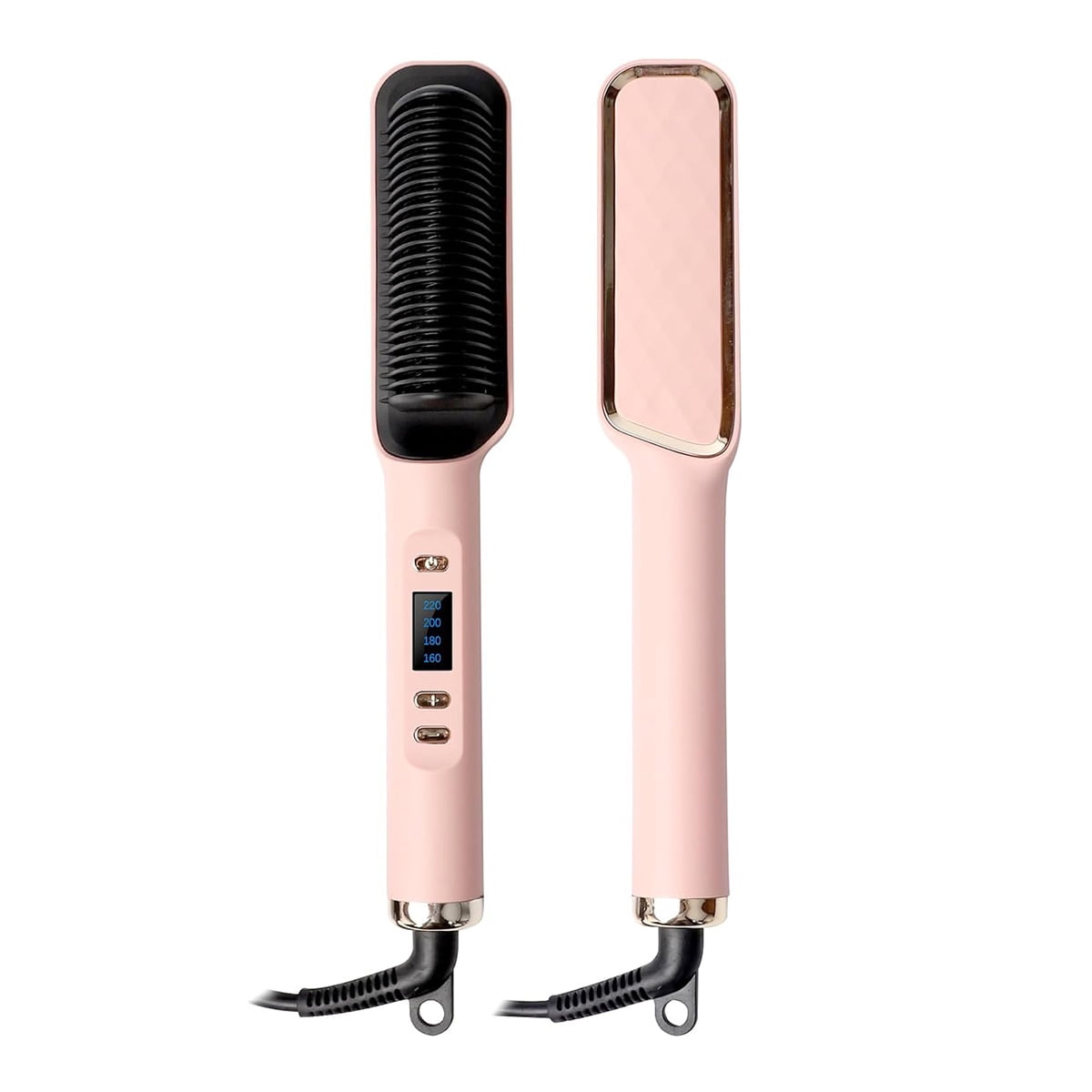 Anion Hair Straightener Brush,Negative Ion Hair Straightening Styling ...